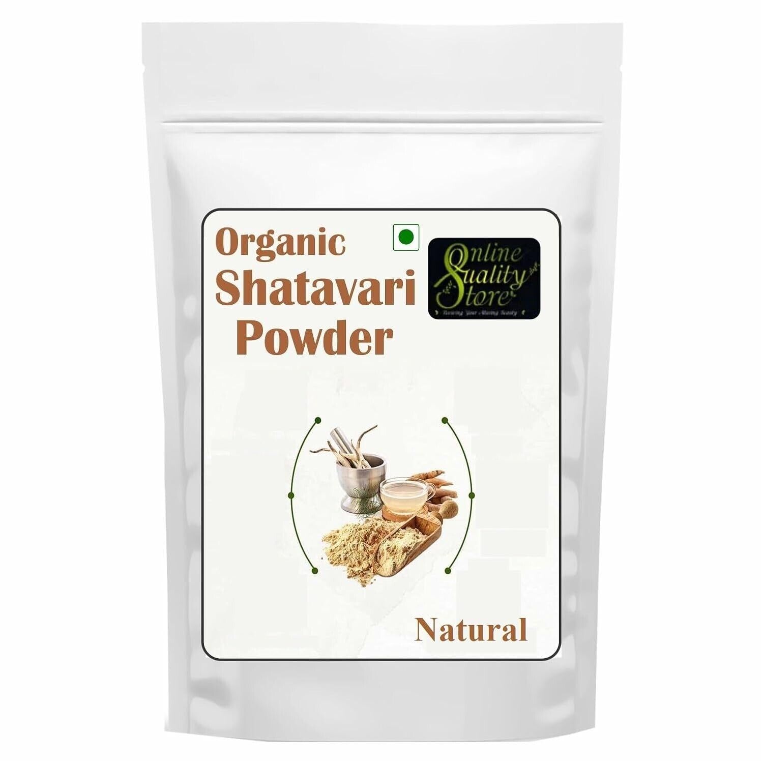 ONLINE QUALITY STORE Natural Shatavari Root Powder 100g Shatavari Kalpa ...