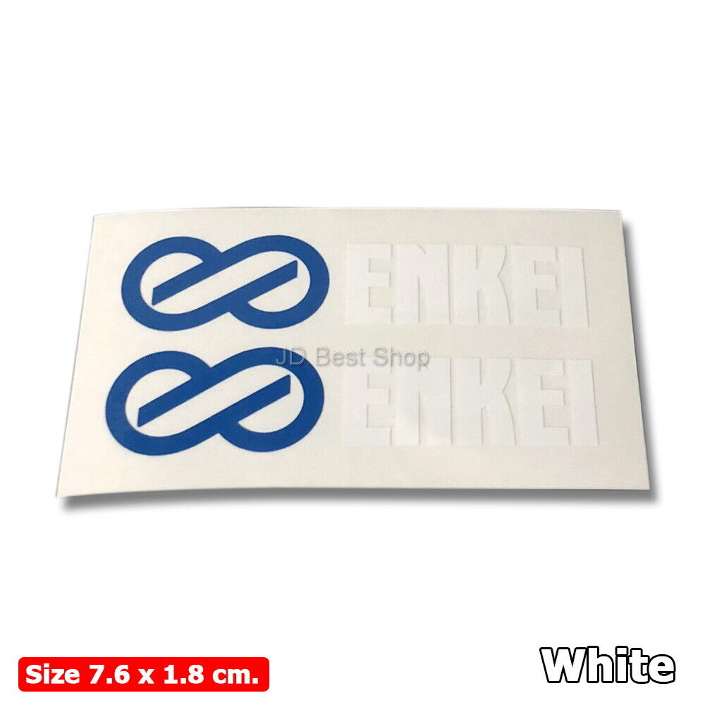 Enkei Sticker PVC Diecut Vinyl Decal JDM Style Jap Wheel For Car Racing ...