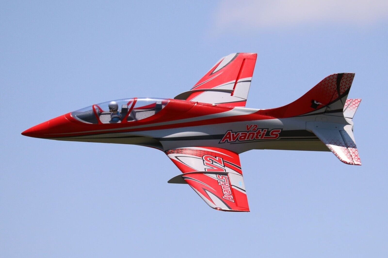 AVION RC WARBIRD Fighter Freewing Avanti S V2 80mm EDF Sport Jet PNP ...