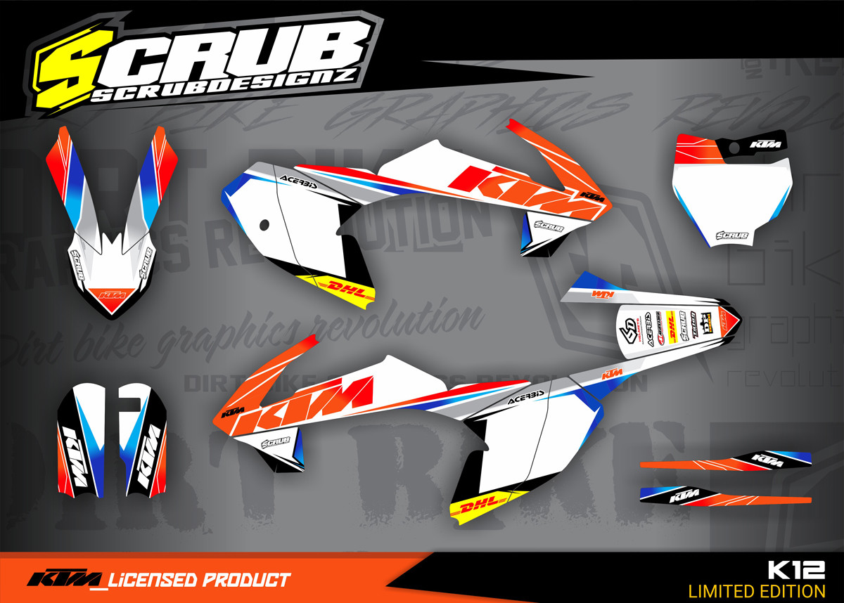KTM graphics SX65 2016 2017 2018 2019 2020 2021 2022 2023 Stickers ...