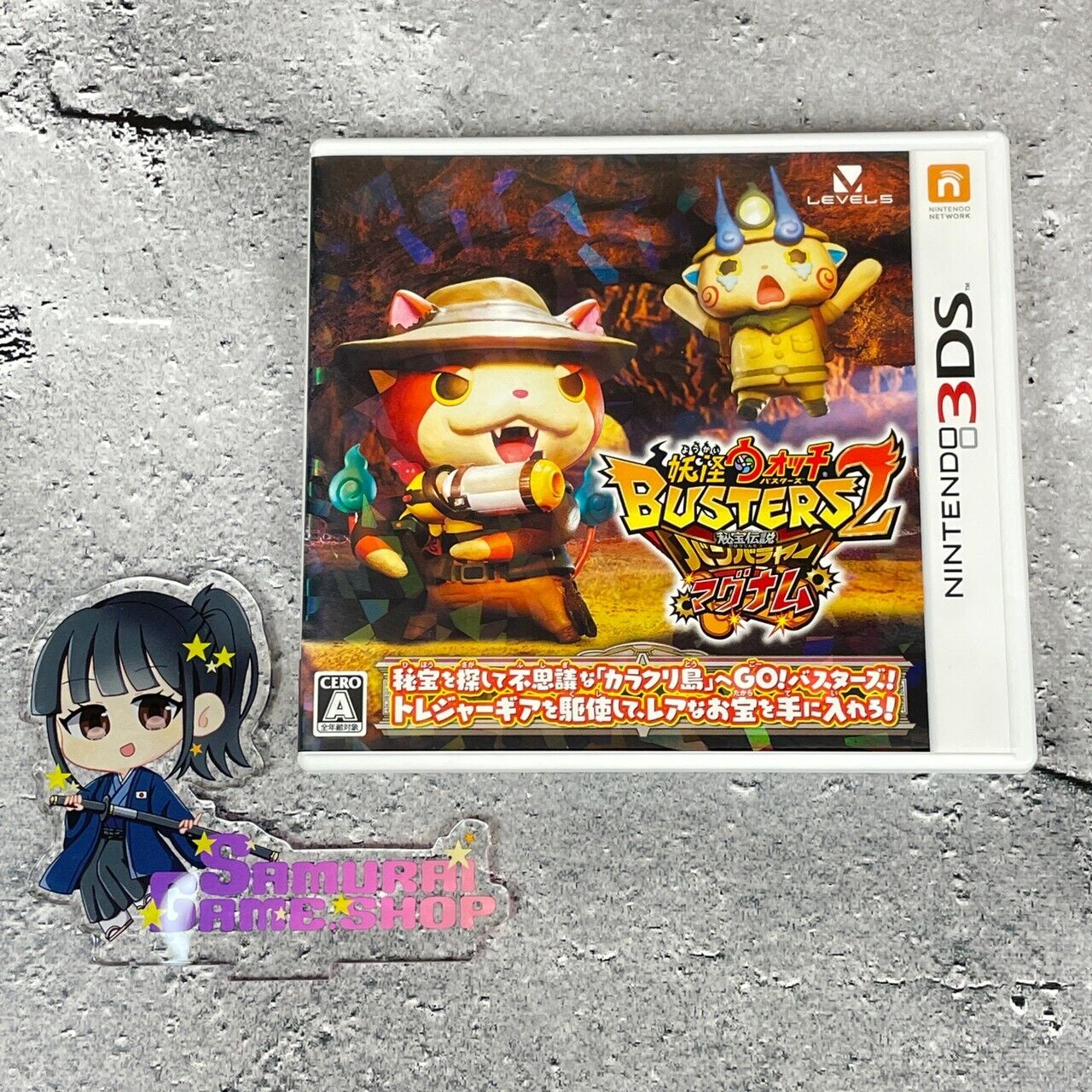 3DS Yo-kai Yokai Watch Busters 2 Hihou Densetsu Banbarayaa Sword Magnum Nintendo | eBay