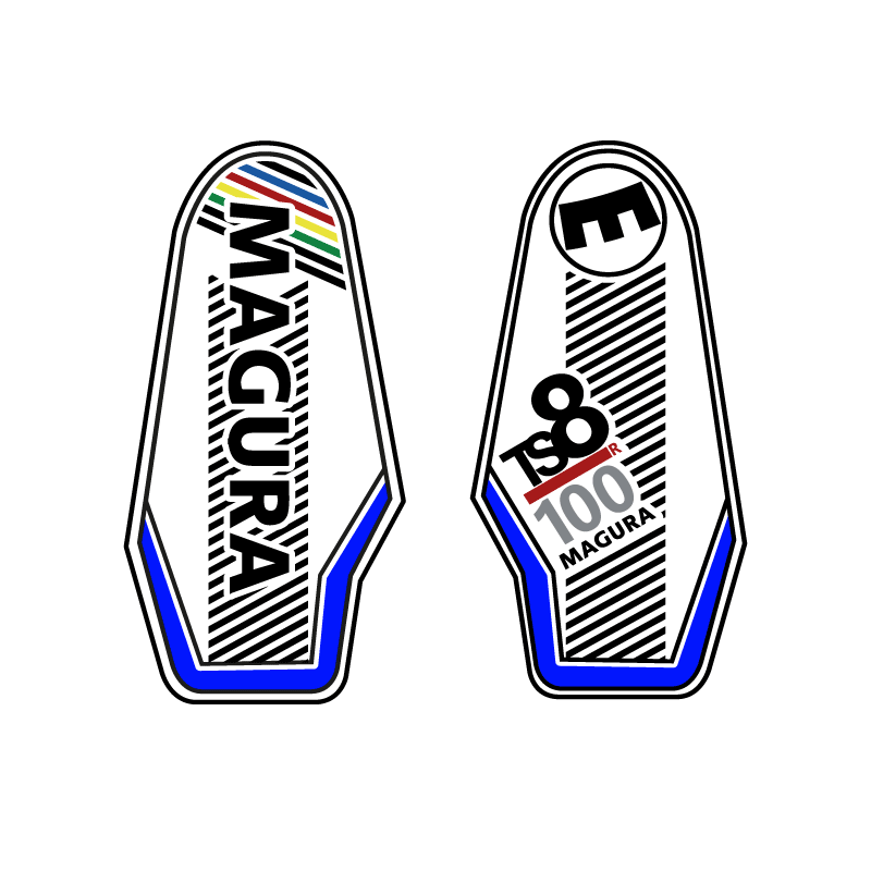 STAR SAM® MAGURA TS8 FORK STICKERS 100 BIKE ADHESIVES 29 Inch | eBay