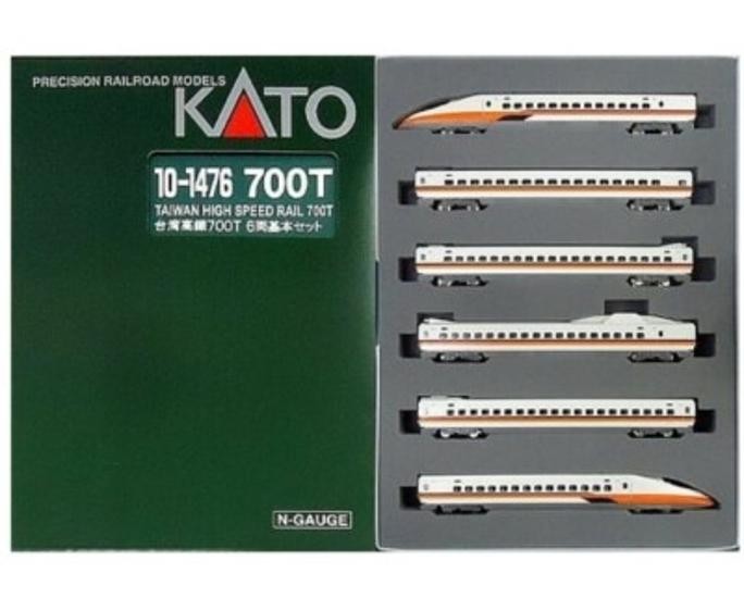 KATO 10-1476 TAIWAN High Speed Rail 700T Basic 6 cars set Japan £143.20 ...