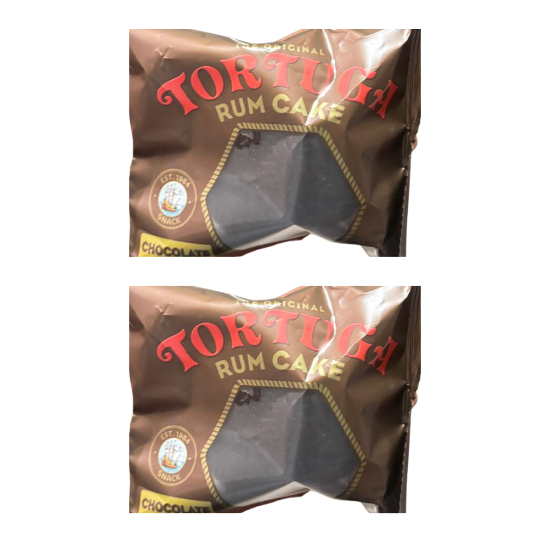 TORTUGA CARIBBEAN CHOCOLATE Mini Rum Cake - 1.8oz (Pack of 2) $27.24 ...