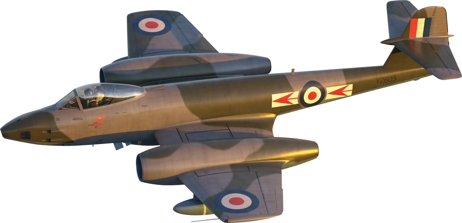 AIRFIX 1/72 BRITISH Fighter/Reconnaissance Aircraft Gloster Meteor F.8 ...