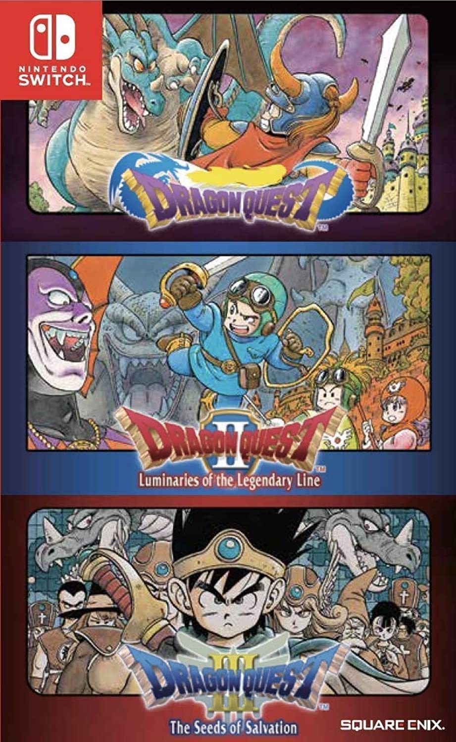 Dragon Quest I II & III Collection MULTI-LANGUAGE ASIA | eBay UK