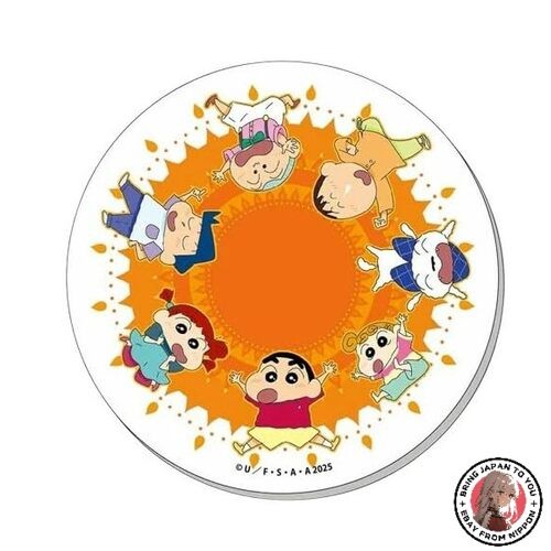 NUEVO MARIMO CRAFT Crayon Shin-chan Scarching Kasukabe Dancers Coaster ...