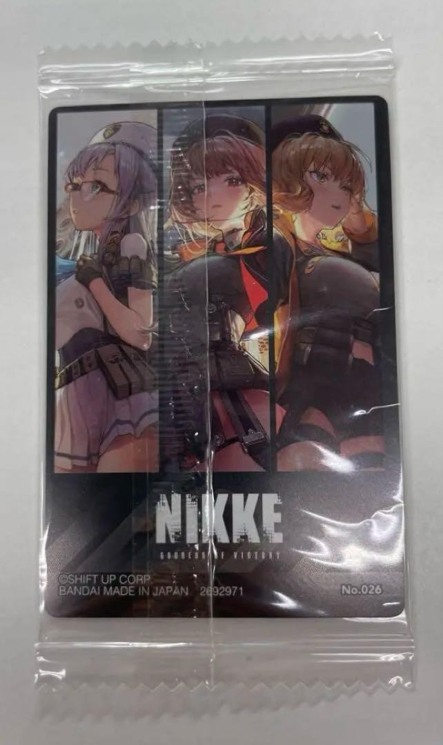 NIKKE WAFERS VOL.1 Lapi Anise Neon No.026 Key Visual Card Duty Paid or Remburs EUR 77,53 ...