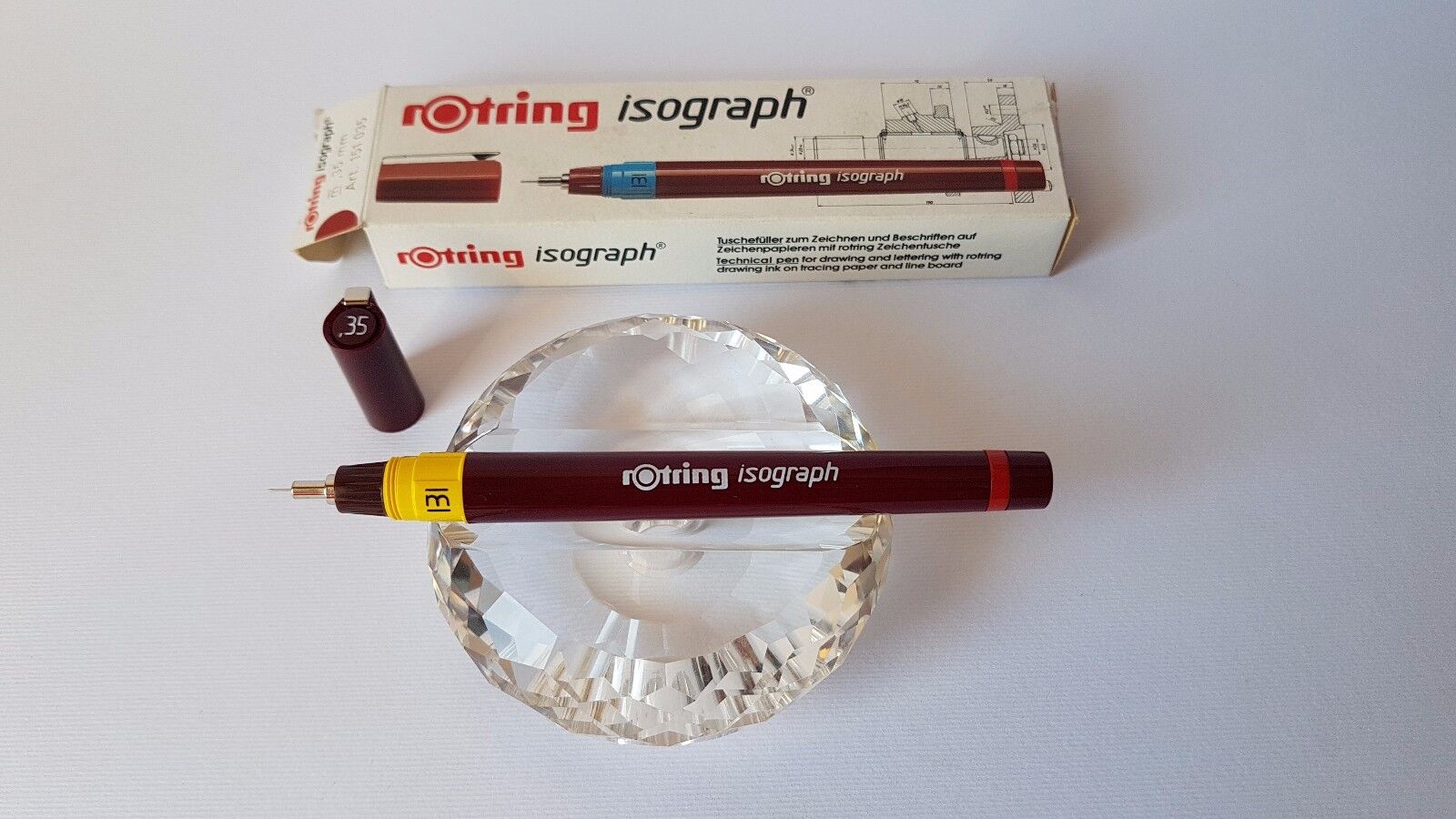 rOtring Isograph Pen / Pointes de rechange - Différentes tailles ...