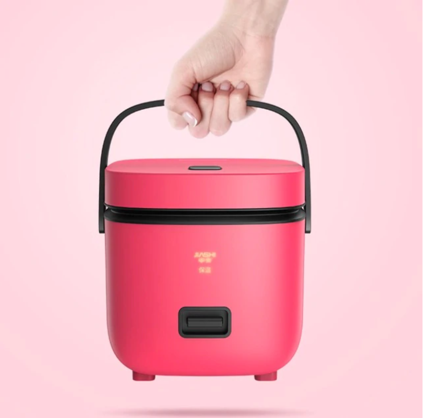 Elektrischer Reiskocher 1.2L Tragbarer Mini Kleiner Reiskocher 5 Farben ...