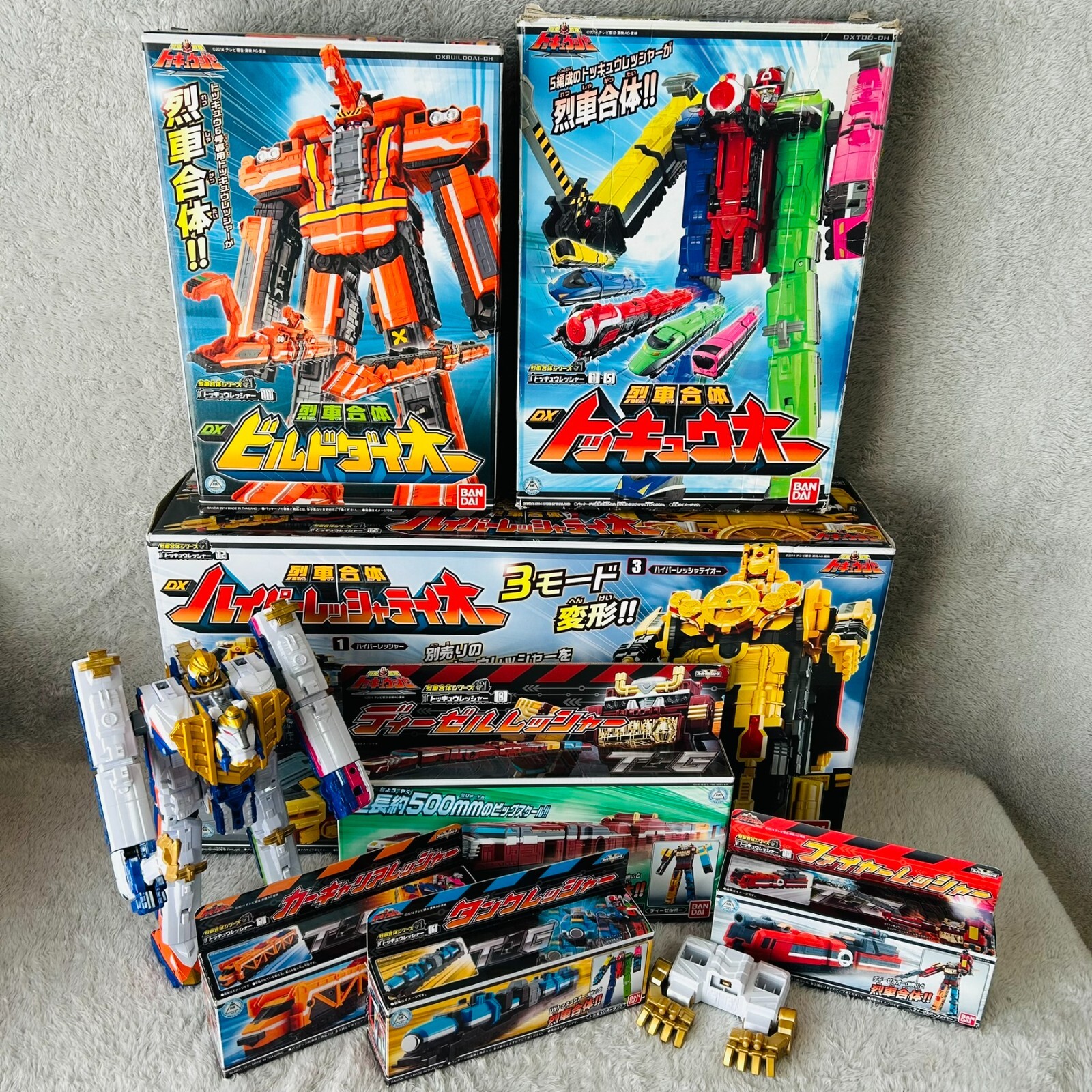 BANDAI JAPAN DX Megazord Power Rangers Super Sentai ToQger ToQ oh ...